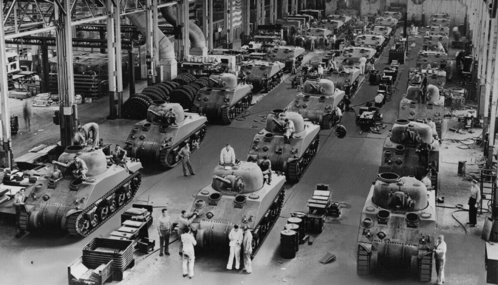 #4 Sherman Builders: Just How Many Tank Factories Did the US Have ...