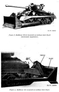 #37 Dozers: The M1 and M1A1 Dozer Blade Kit. | The Sherman Tank Site