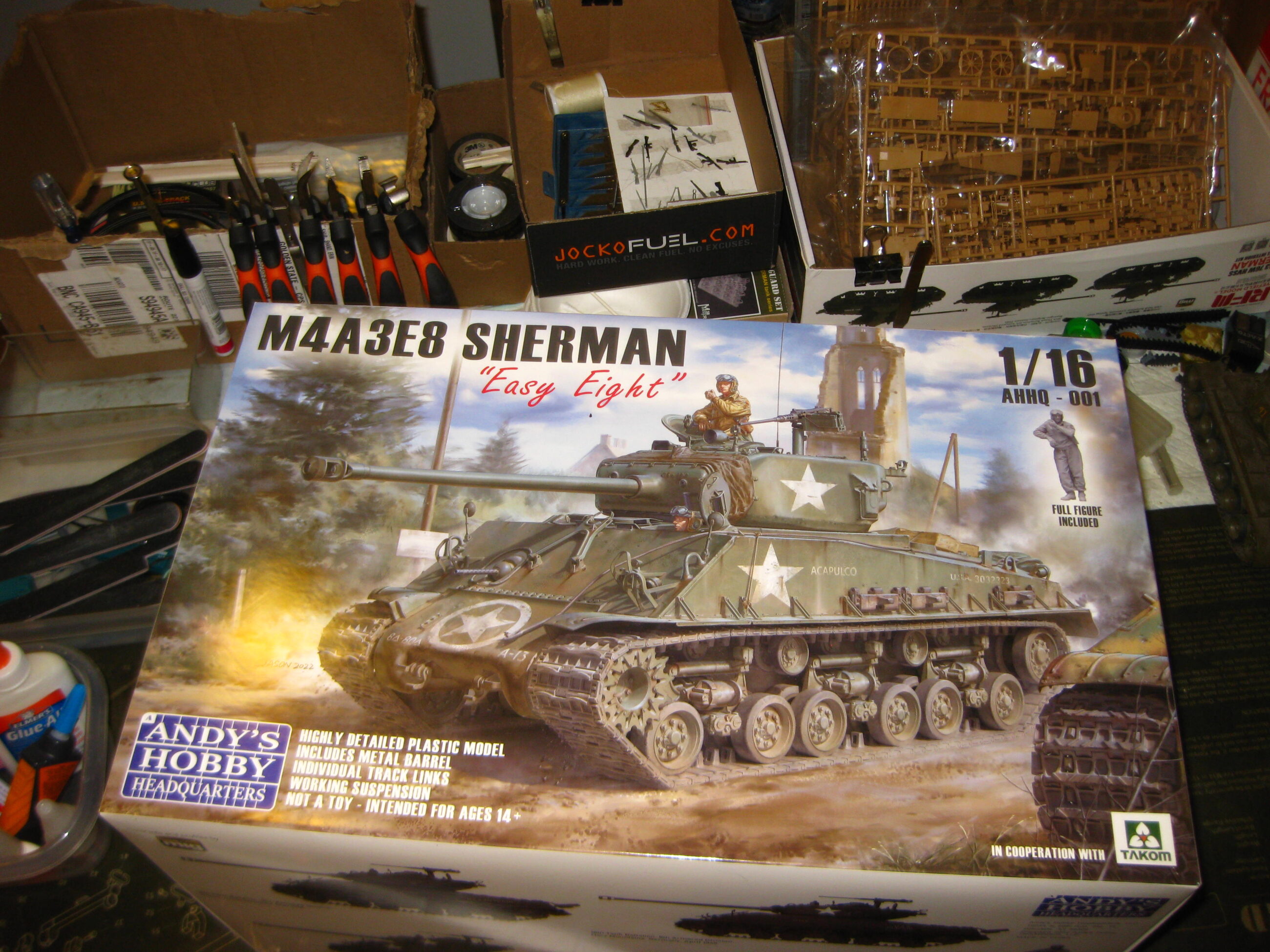 Andy's Hobby HQs 1/16th M4A3 76W HVSS Sherman is up for Pre-Order ...