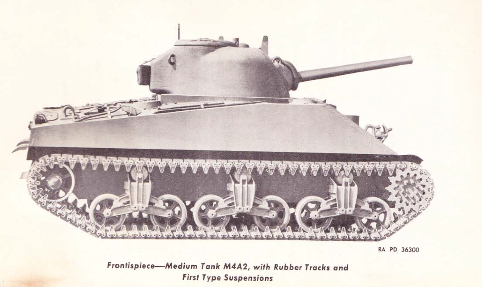 The Sherman M4A2 Medium Tank: Major Sherman Model rarely used by the US ...
