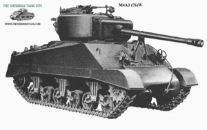 The Sherman M4A3 76W: The tank that would grow into the ultimate ...
